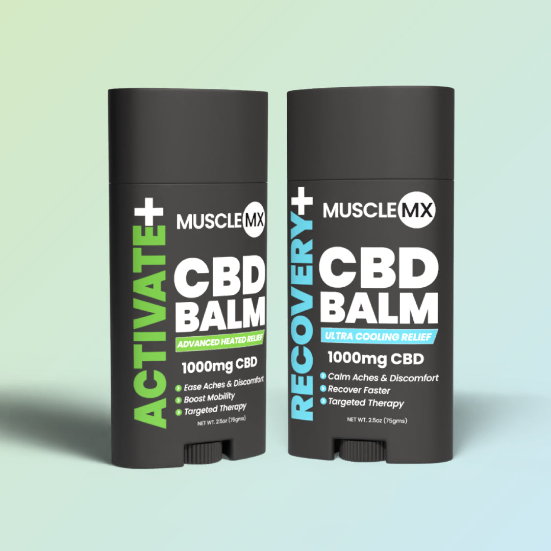 Heating & Cooling CBD Balm Bundle – Muscle MX