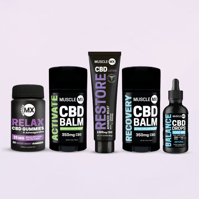 Muscle MX: Shop Premium CBD Products | Lotions, Balms and Gummies